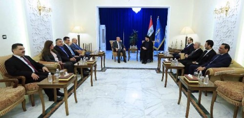 الحكيم يؤكد لوفد الديمقراطي الكردستاني أهمية أن يكون رئيس الجمهورية لـ ...